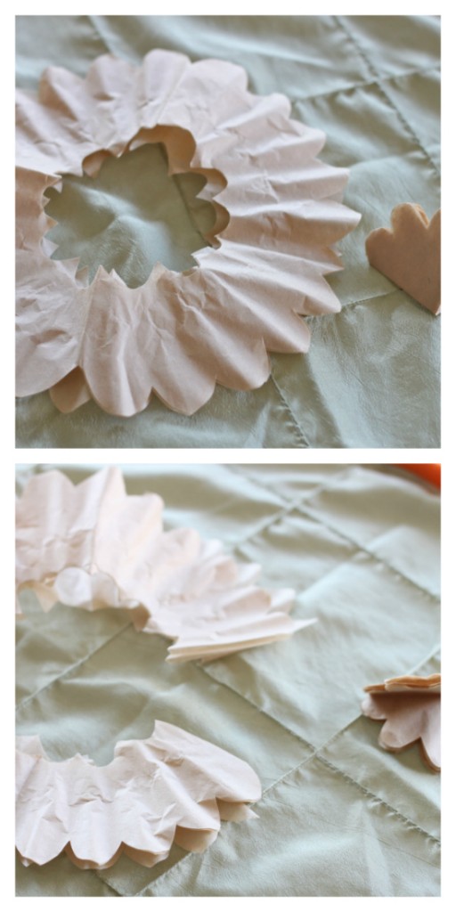 DIY Coffee Filter Rose Tutorial