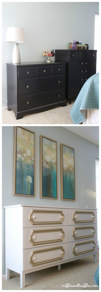 IKEA Tarva makeover - DIY
