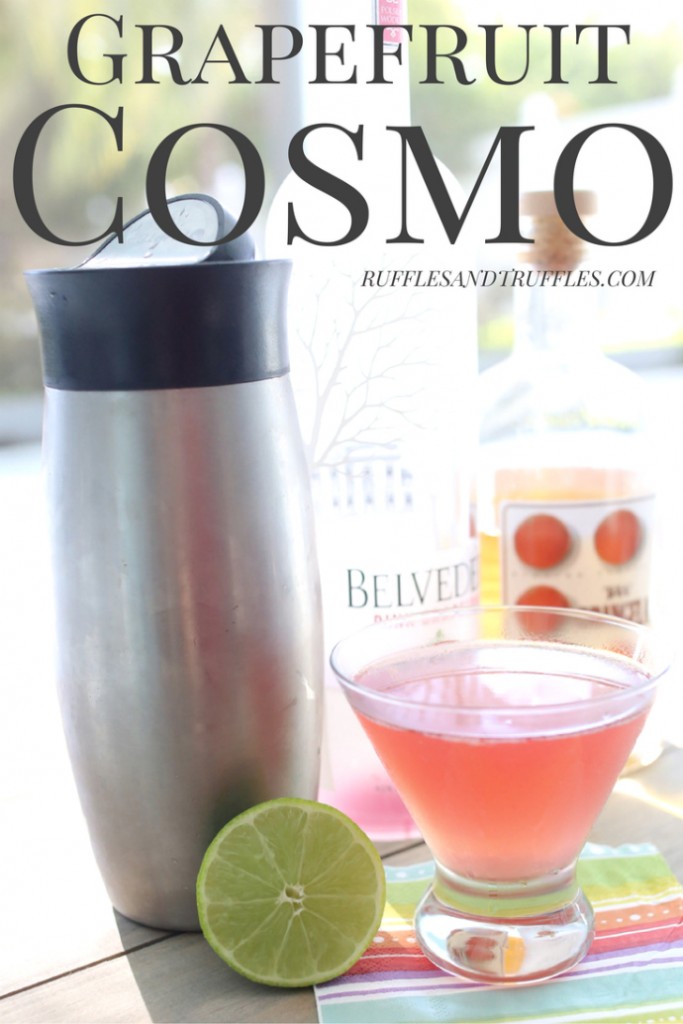 Grapefruit Cosmo - Helpful Homemade