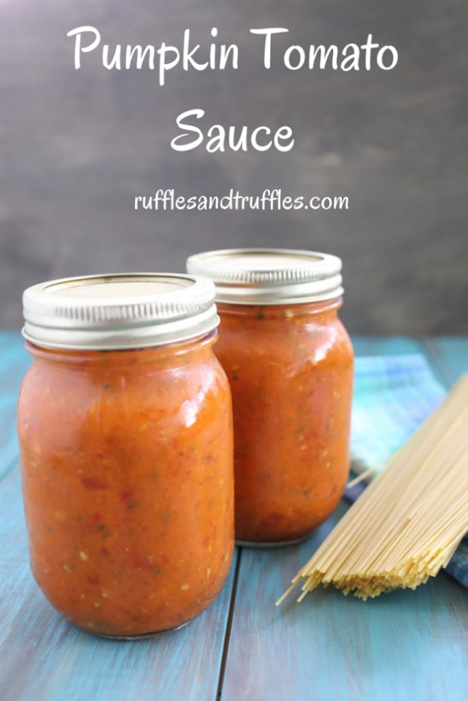Pumpkin Tomato Sauce - Helpful Homemade