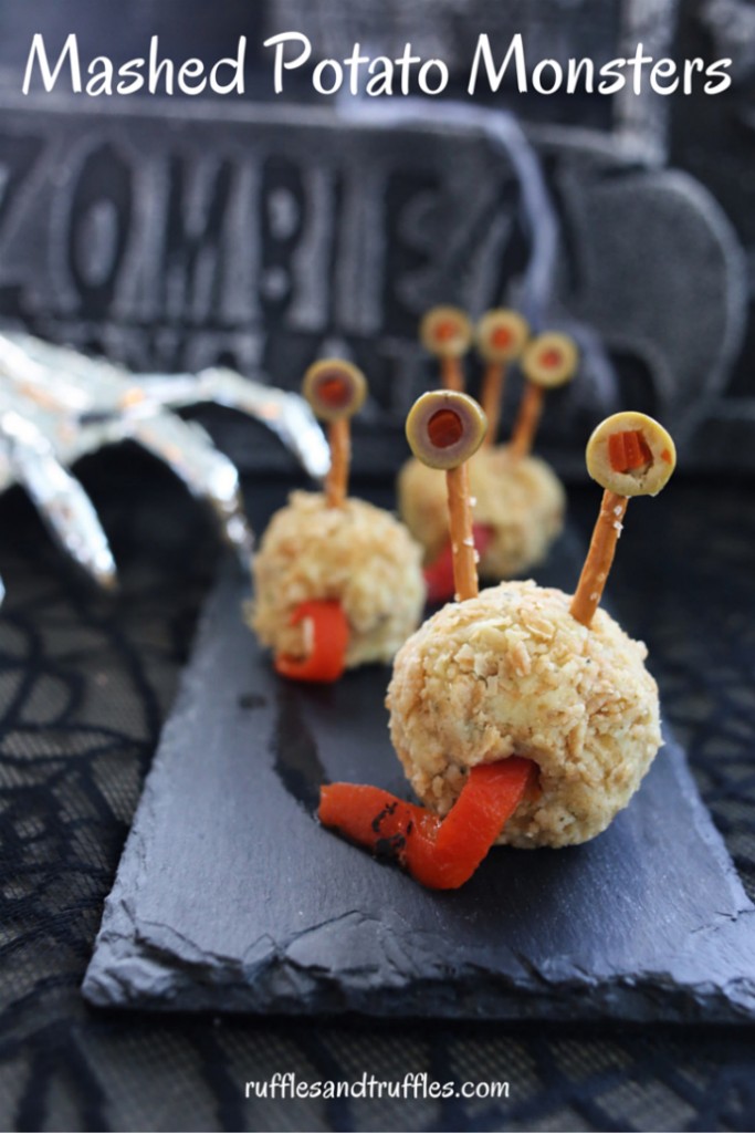 mashed potato monsters - Helpful Homemade