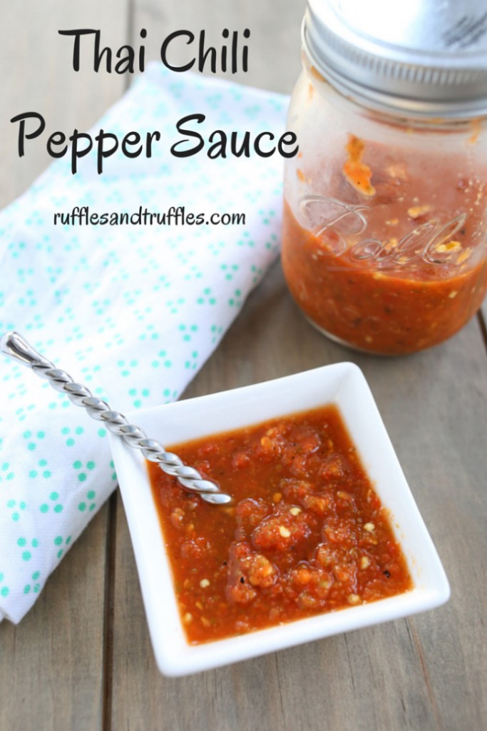 Thai Chili Pepper Sauce - Helpful Homemade