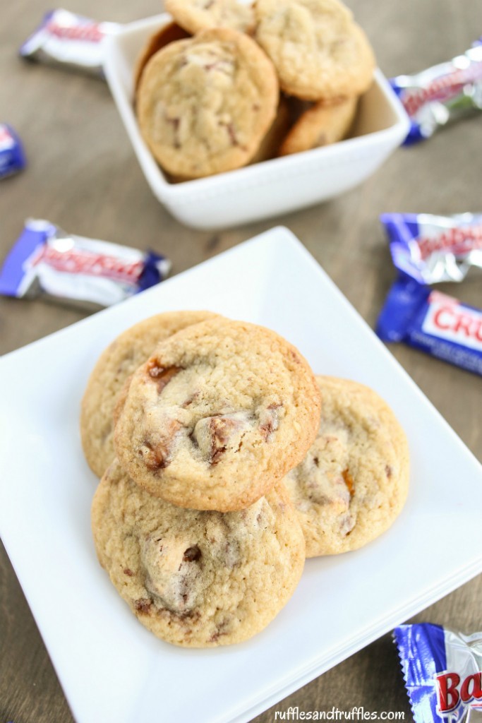 Leftover Halloween Candy Cookies - Helpful Homemade
