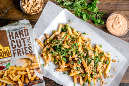 Sweet and Spicy Thai Style French Fries - Helpful Homemade