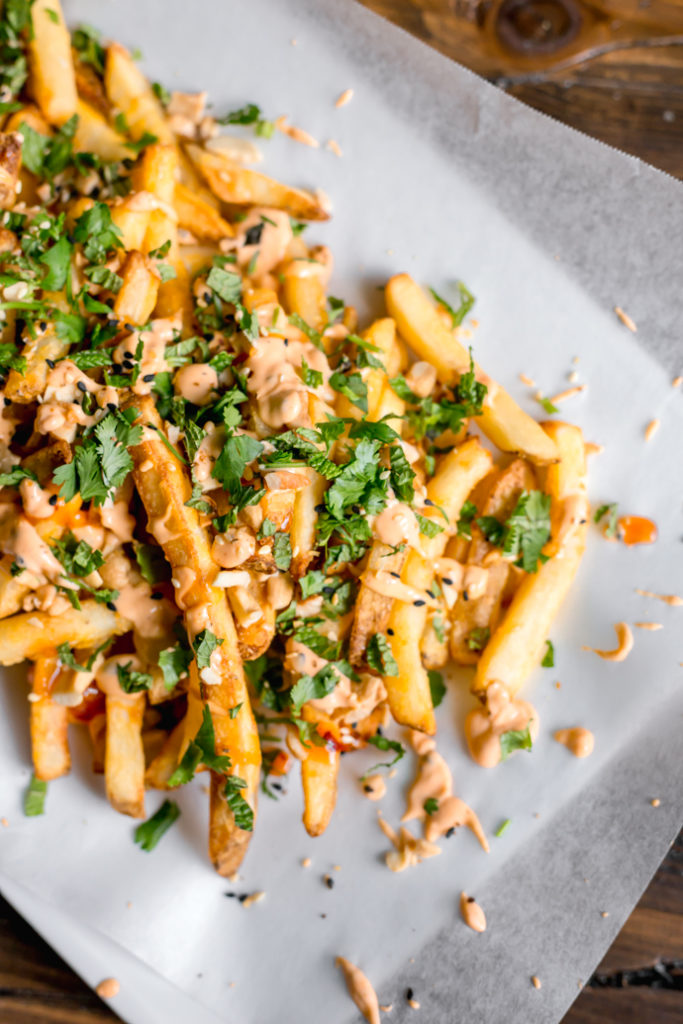 Sweet and Spicy Thai Style French Fries - Helpful Homemade